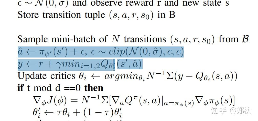 论文推导：Addressing Function Approximation Error in Actor-Critic Methods - 知乎