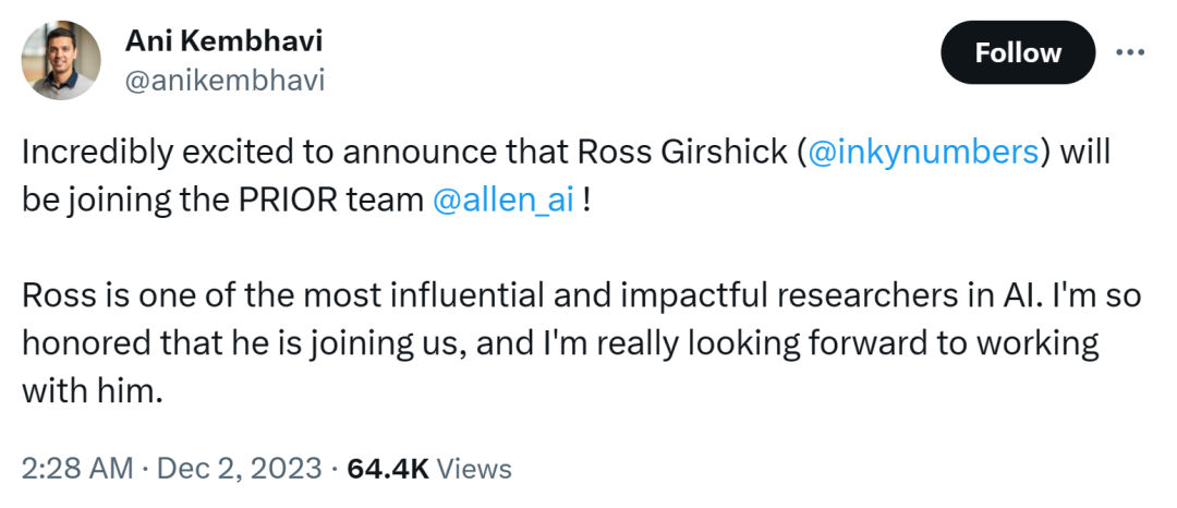 R-CNN作者Ross Girshick离职，何恺明、谢赛宁回归学界，Meta CV走出了多少大神 - 知乎