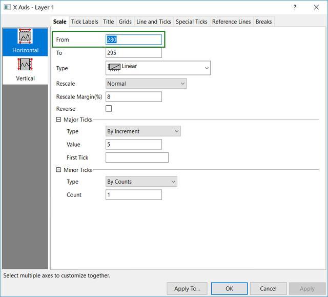Origin入门教程（六）：怎么在Origin中画出倍儿直的线 - 知乎