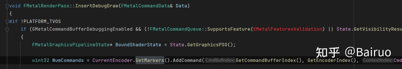 UE IOS Metal Command提交与Debug - 知乎