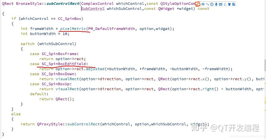 QT风格（QStyle）：绘制一个自定义QSpinBox - 知乎