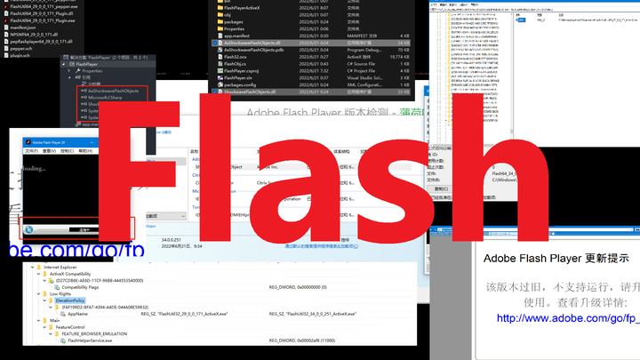 Adobe Flash Player 深入分析 | C# 正确调用Flash | OCX控件免注册直接像DLL一样调用 - 知乎