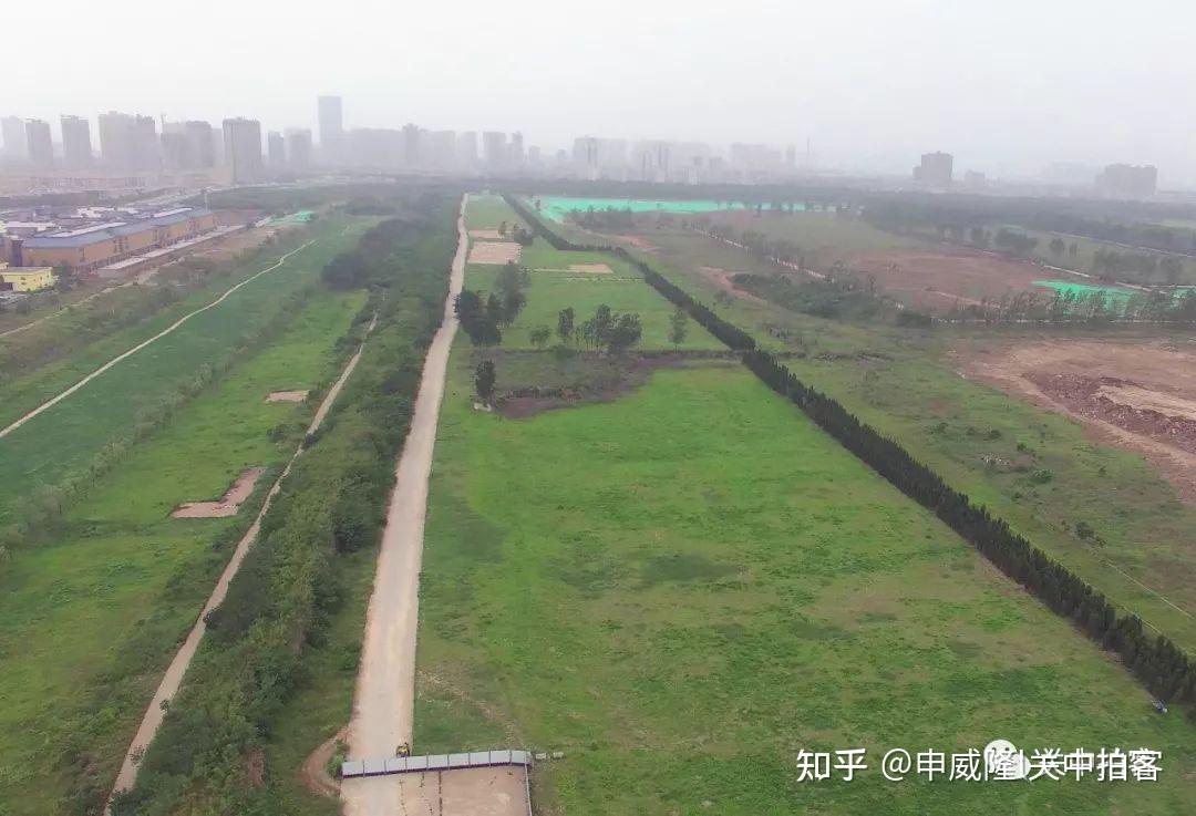 大风之中：航拍汉长安城未央宫遗址 - 知乎