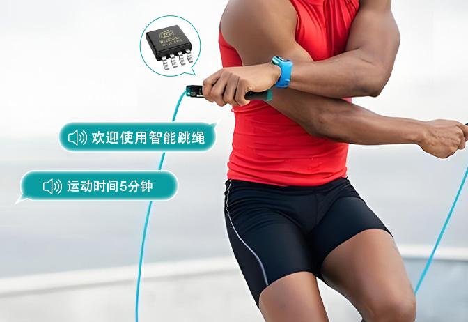 智能跳低成本otp语音芯片方案-wt6020 语音计数时间提示：“100次”“运动时间5分钟 - 知乎