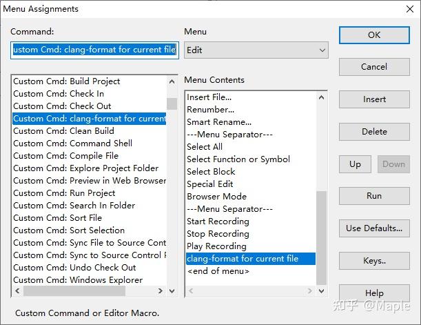 在Keil、IAR、VSCode IDE中使用Clang-Format - 知乎