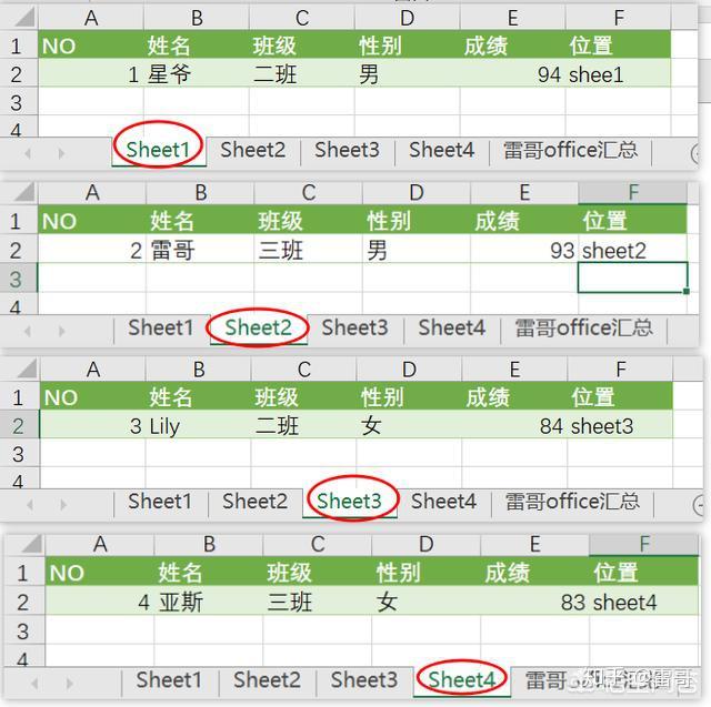 Excel中多个工作簿（工作表）如何合并为1个工作簿（工作表）？ 知乎