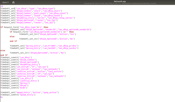 命令注入漏洞CVE-2023-27216复现 - 知乎