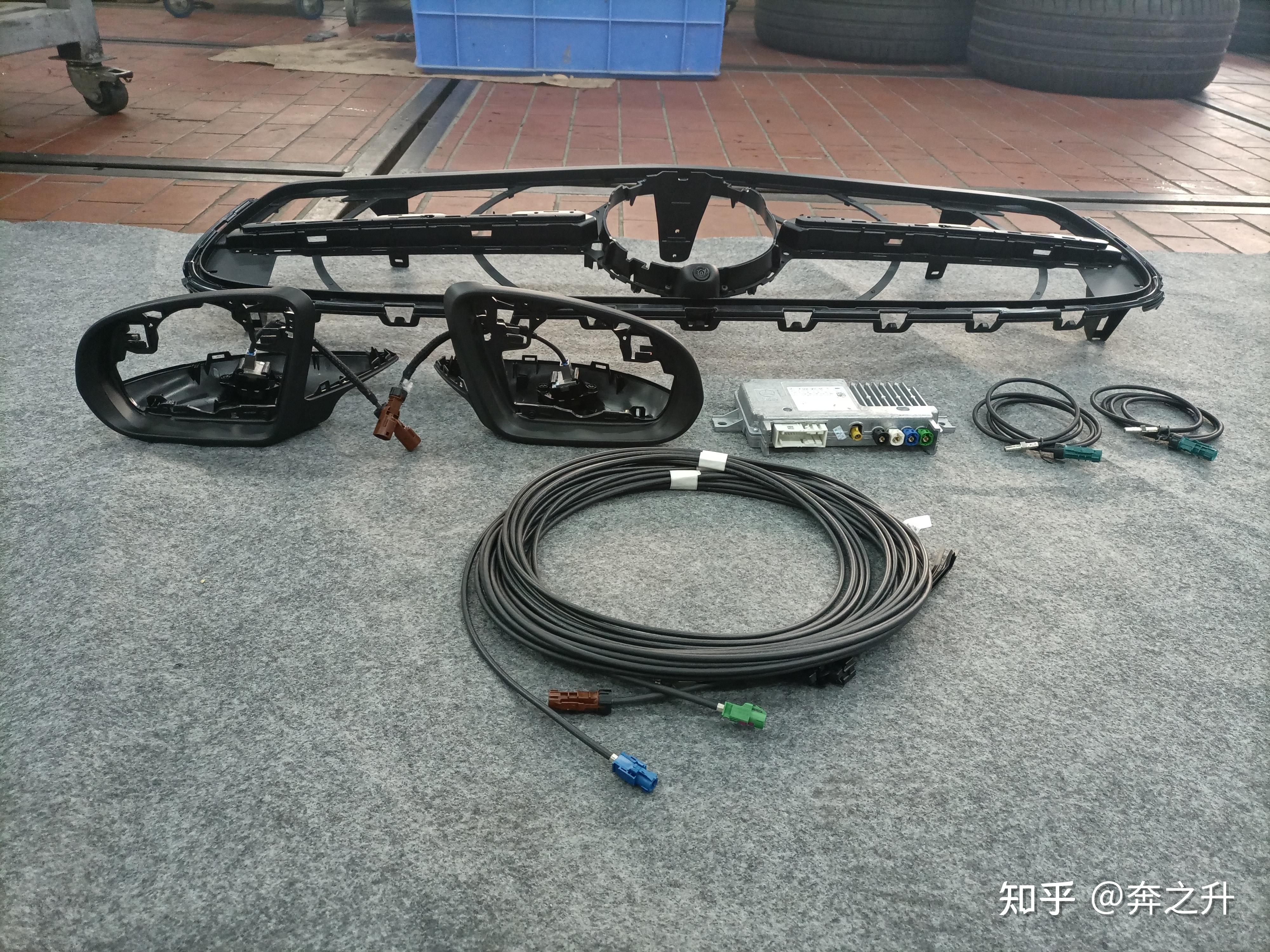 22款奔驰GLC260升级原厂环视全景360影像效果展示 - 知乎