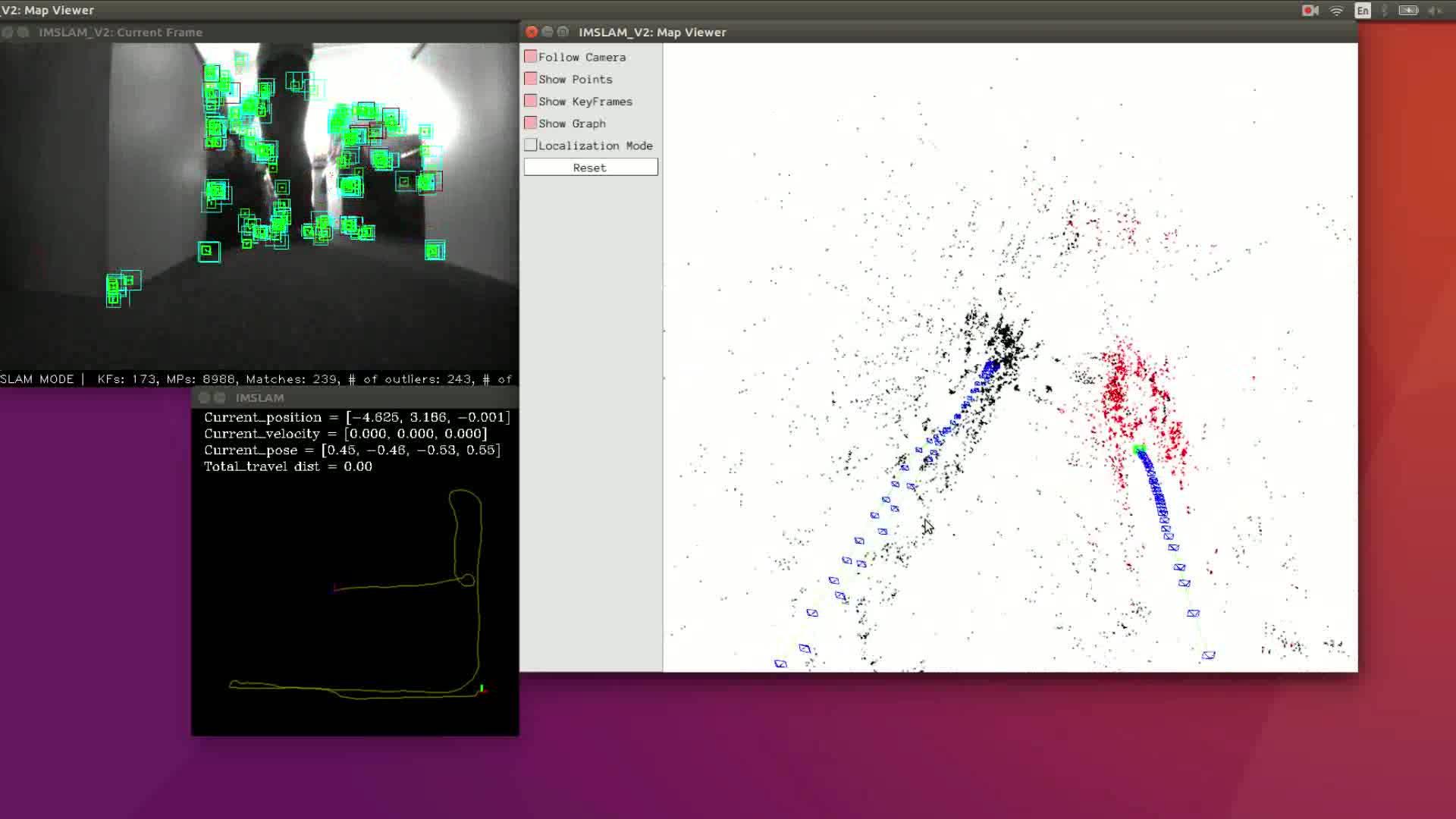 回廊场景实测丨INDEMIND Vi-SLAM算法实战长距离导航、弱纹理、快速转角 - 知乎