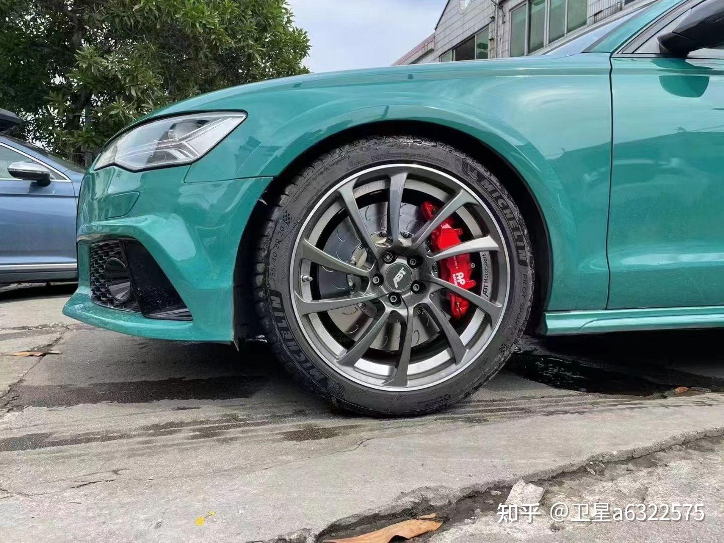 （奥迪A6旅行版刹车改装）AP9560大六活塞卡钳、搭配380鱼钩盘 - 知乎