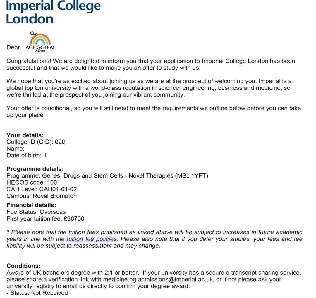 【IC帝国理工学院·OFFER解析】 药学 - 知乎