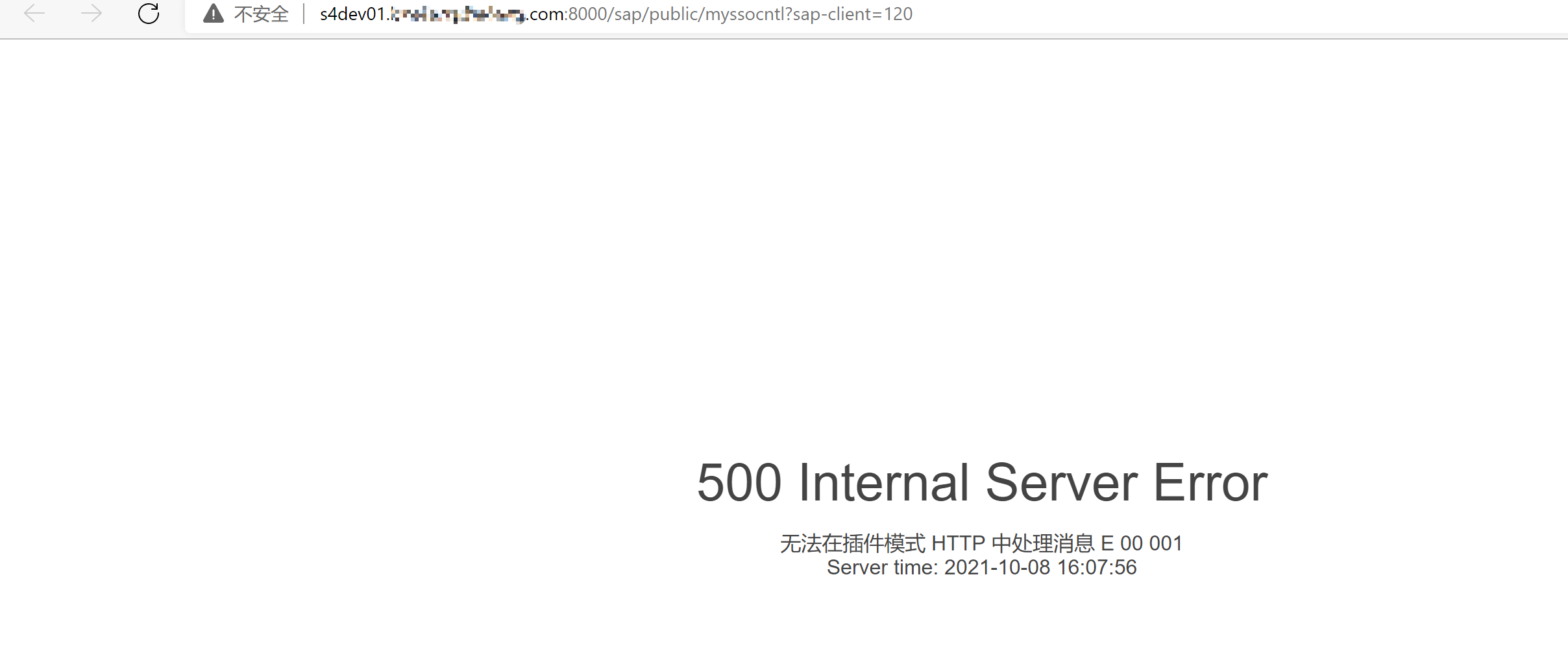 SAP那些事-推理剧-37-为何NWBC打开浏览器出现500 001消息 - 知乎