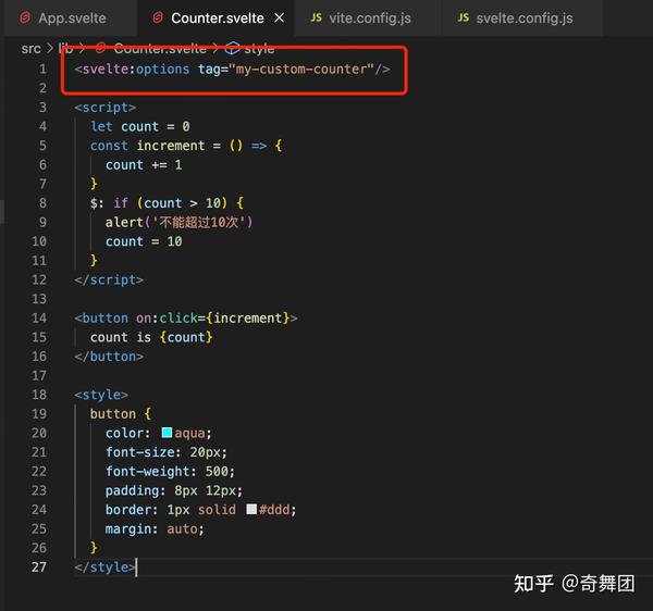 svelte + vite 开发 Web Components - 知乎
