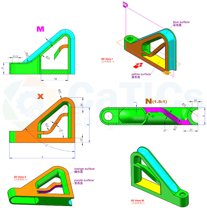 SolidWorks每日一练初级篇100题合集（下）适合初学者 - 知乎