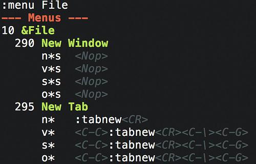 VIM学习笔记 菜单(Menu) - 知乎