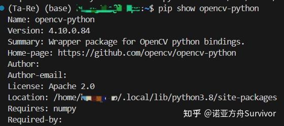 Linux/服务器虚拟环境中安装opencv-python/cv2 - 知乎