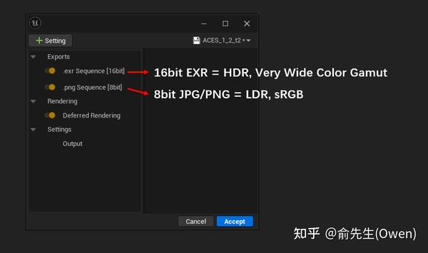UE4/UE5和ACES工作流程 - 知乎