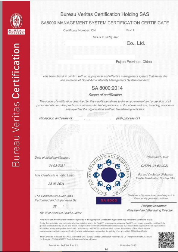 SA8000认证体系与ISO 26000标准规定区别 - 知乎