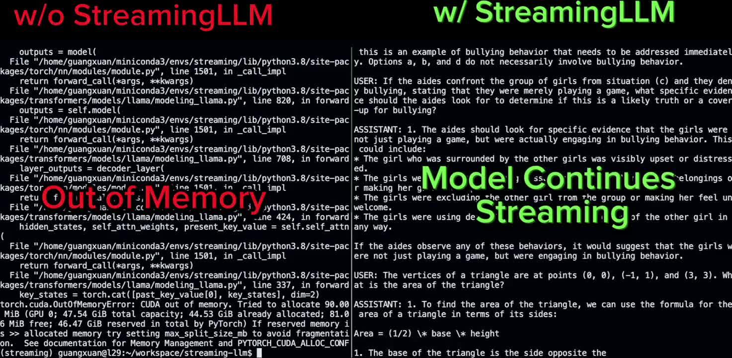 Efficient Streaming Language Models with Attention Sinks [论文翻译] - 知乎