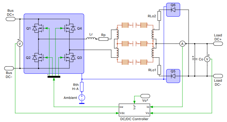 PLECS应用范例（63）：单相电池充电器（Single-Phase Battery Charger） - 知乎
