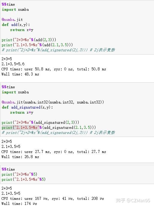 【加速实践】番外篇：numba&jit - 知乎