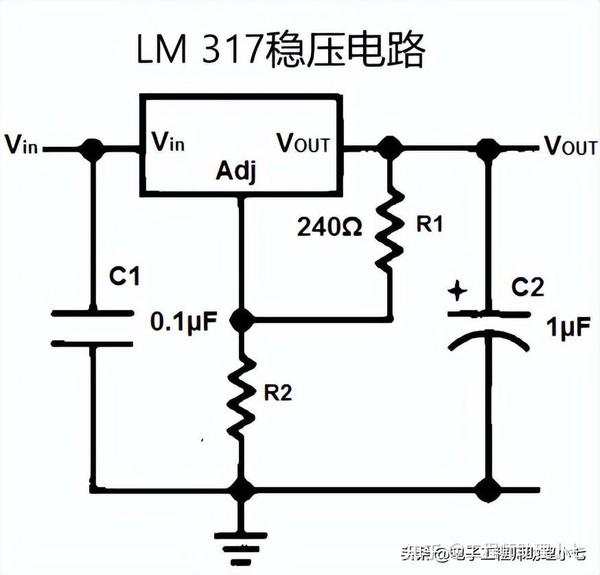 什么是 LM317 ？LM317 引脚图+LM317 工作原理及参数，带你搞定 LM317 - 知乎