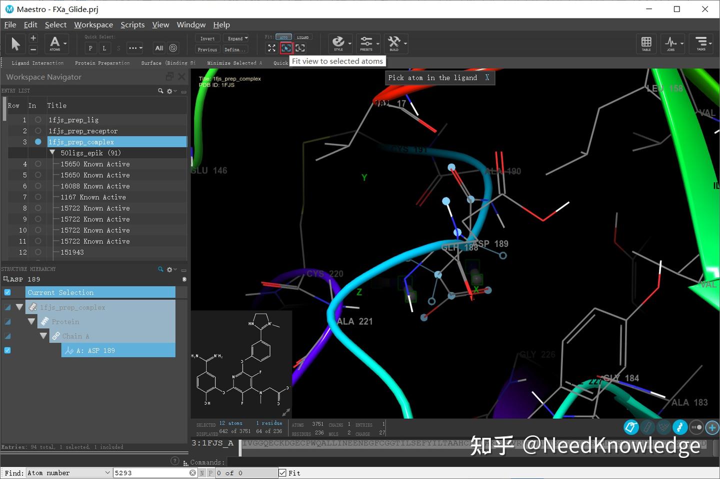 Schrödinger教程 | Structure-Based Virtual Screening Using Glide - 知乎