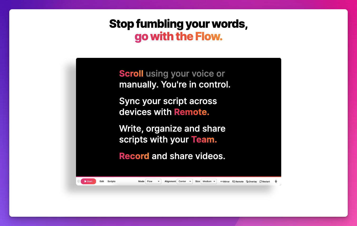 提词器软件：好用、强大的提词器工具分类盘点和推荐 - 知乎