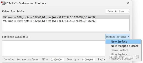 可视化GaussView软件||前线轨道使用出图教程 - 知乎