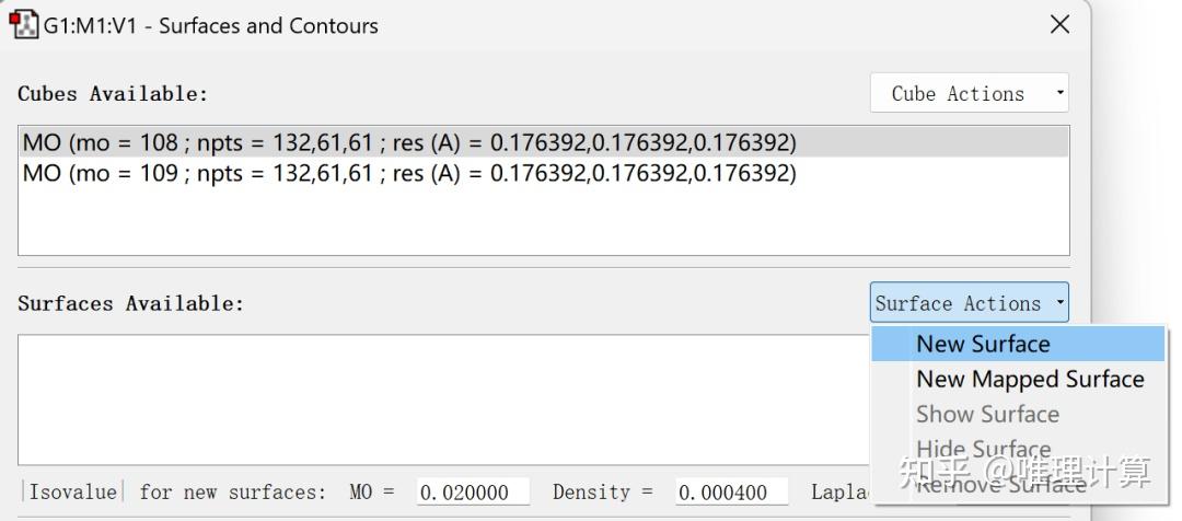 可视化GaussView软件||前线轨道使用出图教程 - 知乎