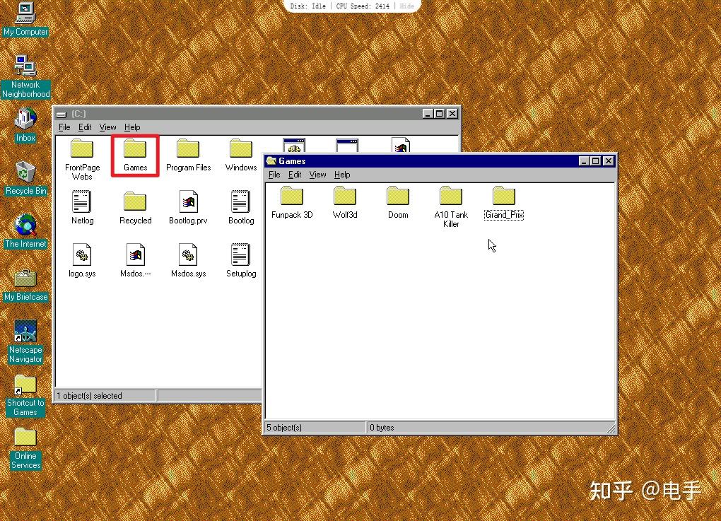 双击就能运行的Win95，流畅稳定还内置大型游戏 - 知乎