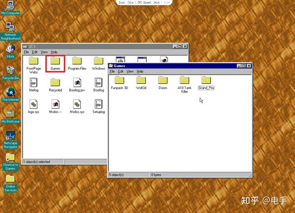 双击就能运行的Win95，流畅稳定还内置大型游戏 - 知乎