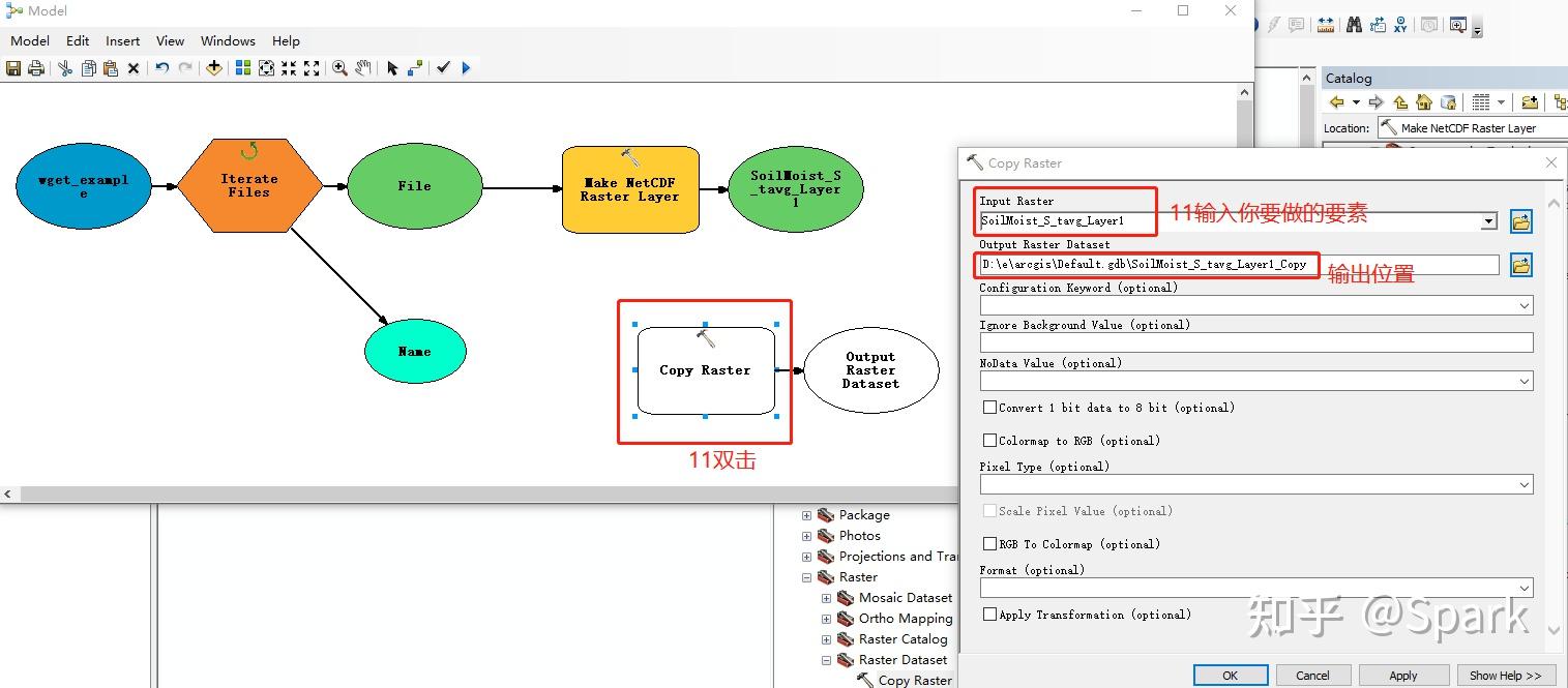 arcgis数据处理（批量nc格式转tif） - 知乎