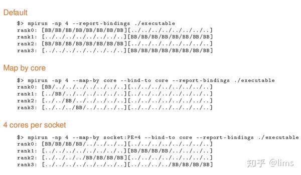 OpenMP Bind 和 MPI pinning - 知乎