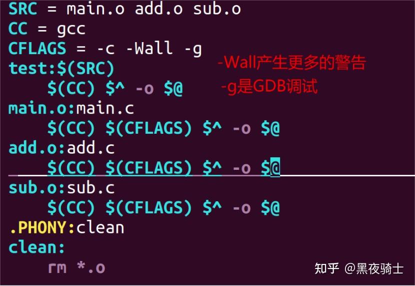 一篇文章掌握Makefile - 知乎