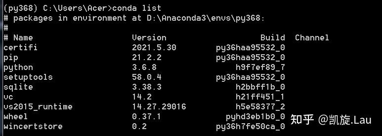 conda详细的使用教程！不仅能够管理Python包，还能管理虚拟环境 - 知乎