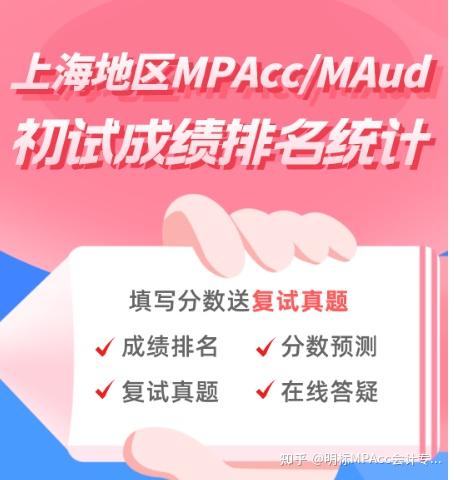 上海MPAcc/MAud院校成绩排名情况及分数线预测在线统计 - 知乎