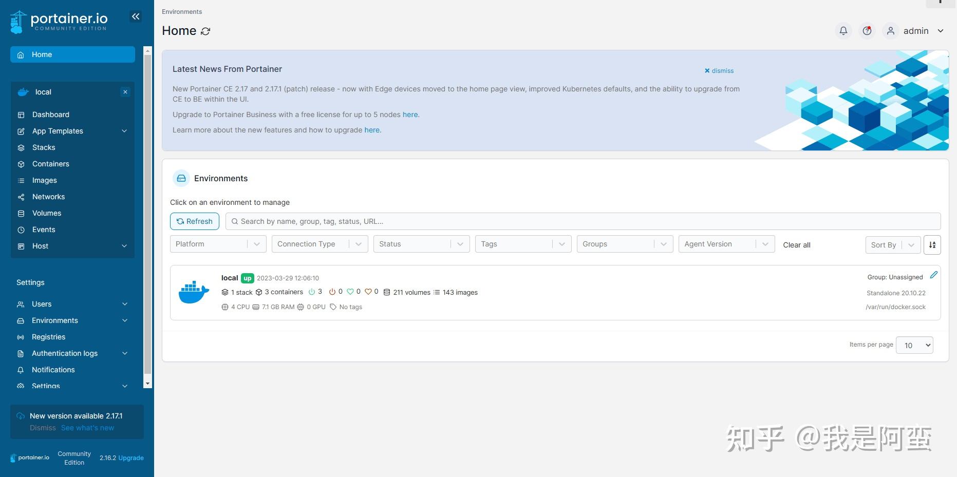 新手上路之docker 搭建好用的 Web 管理工具 Portainer 最新中文汉化版 知乎