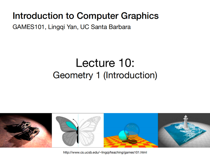 GAMES101笔记_Lec10~12_几何 Geometry - 知乎