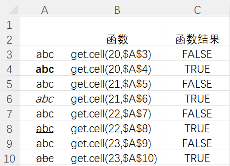 Excel宏表函数GET.CELL()参数详解 - 知乎