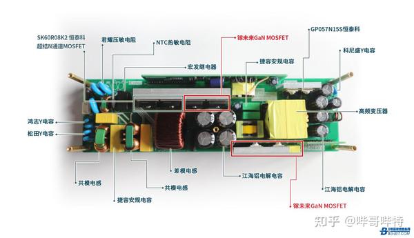 镓未来700W GaN电源方案拆解：性能稳，效率极高 - 知乎