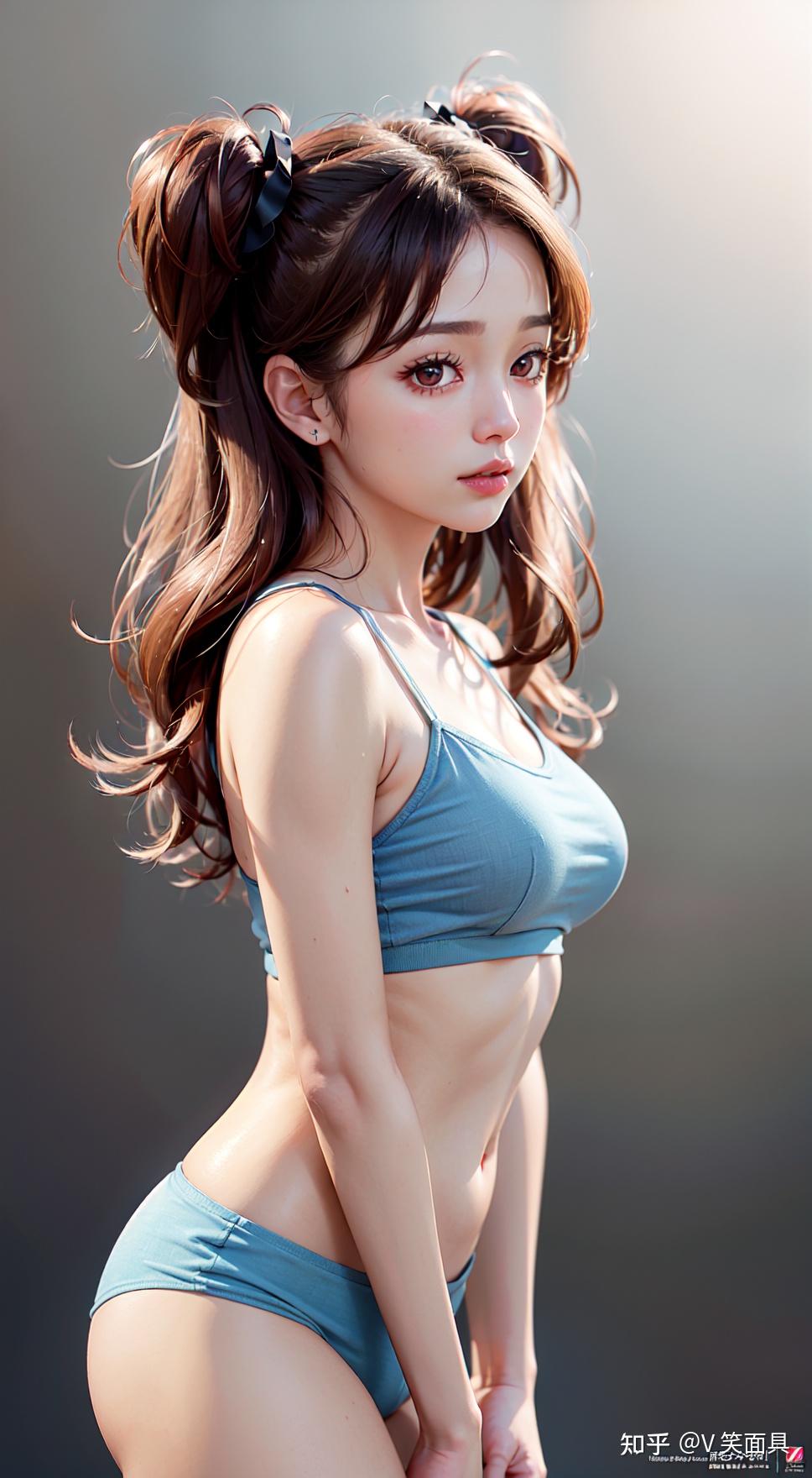 性感2.5DAI美女超级漂亮小姐姐，极品身材【模型+lora+图包下载】 - 知乎