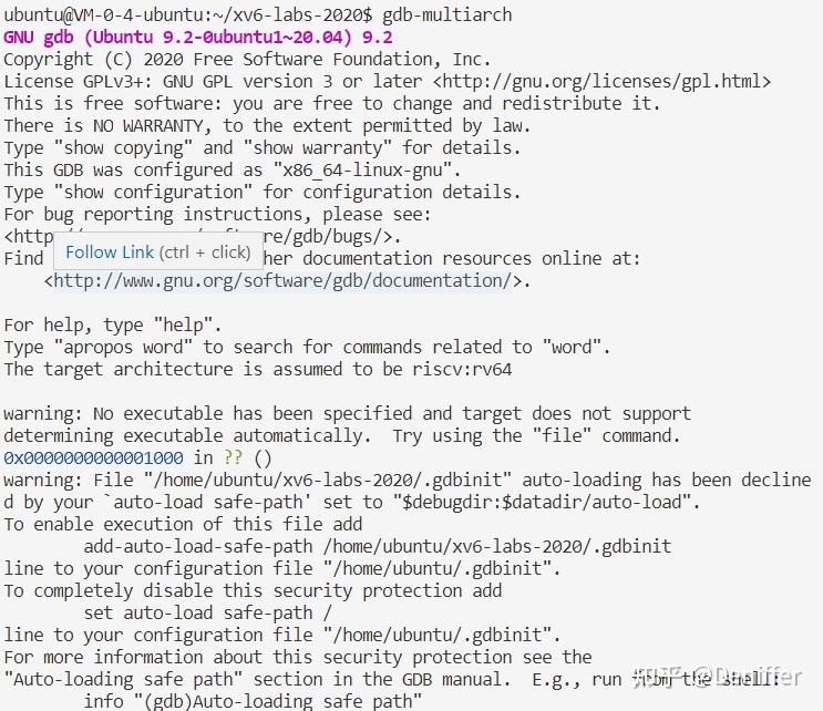 MIT 6S081 qemu-gdb debug调试新手指南!!!! - 知乎