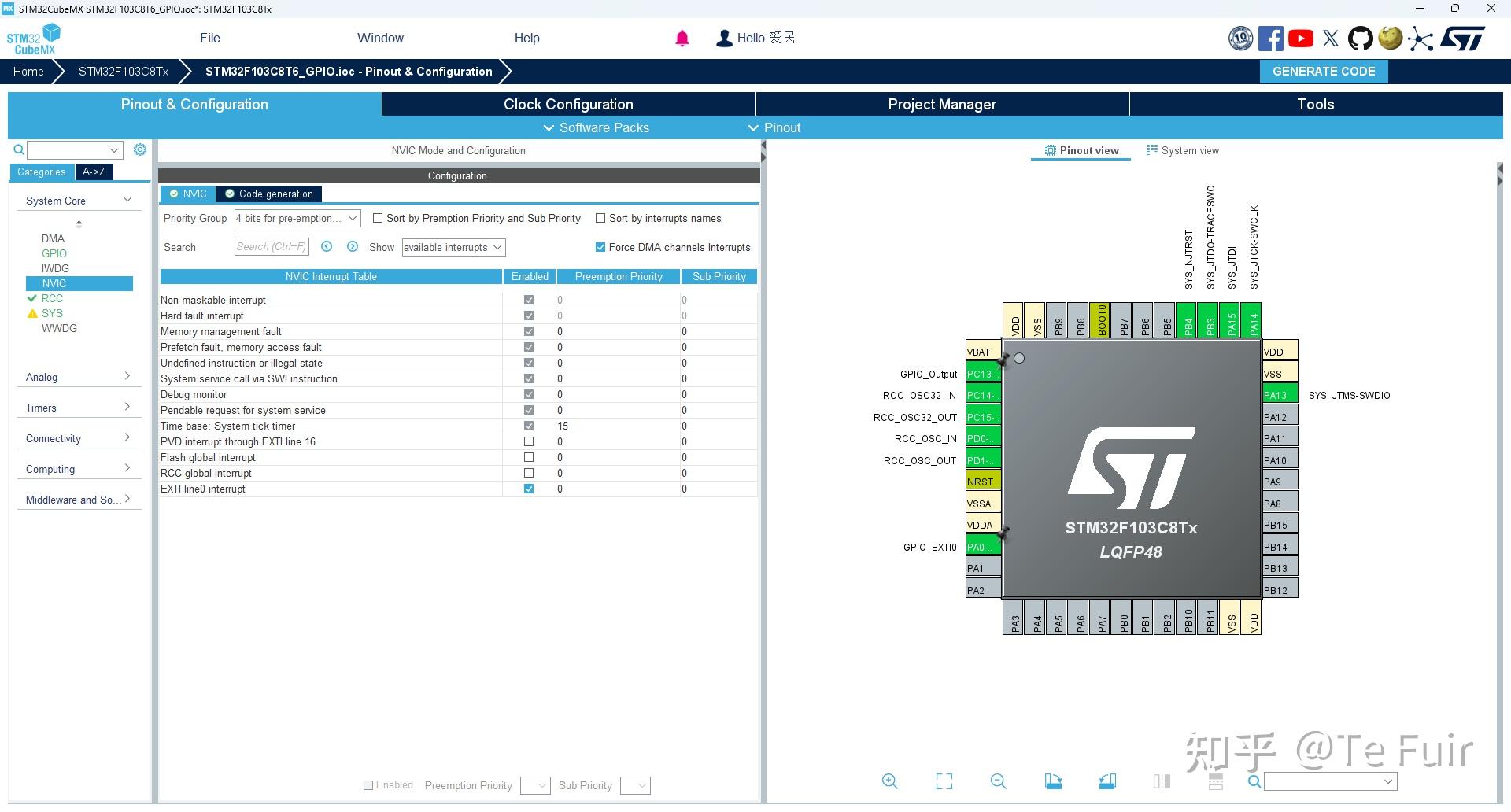 STM32CubeMX实战教程——GPIO_EXTI - 知乎