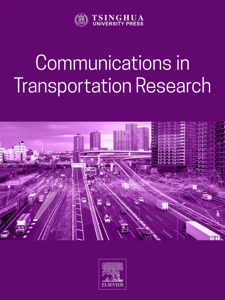 新刊发布 | Communications in Transportation Research - 知乎