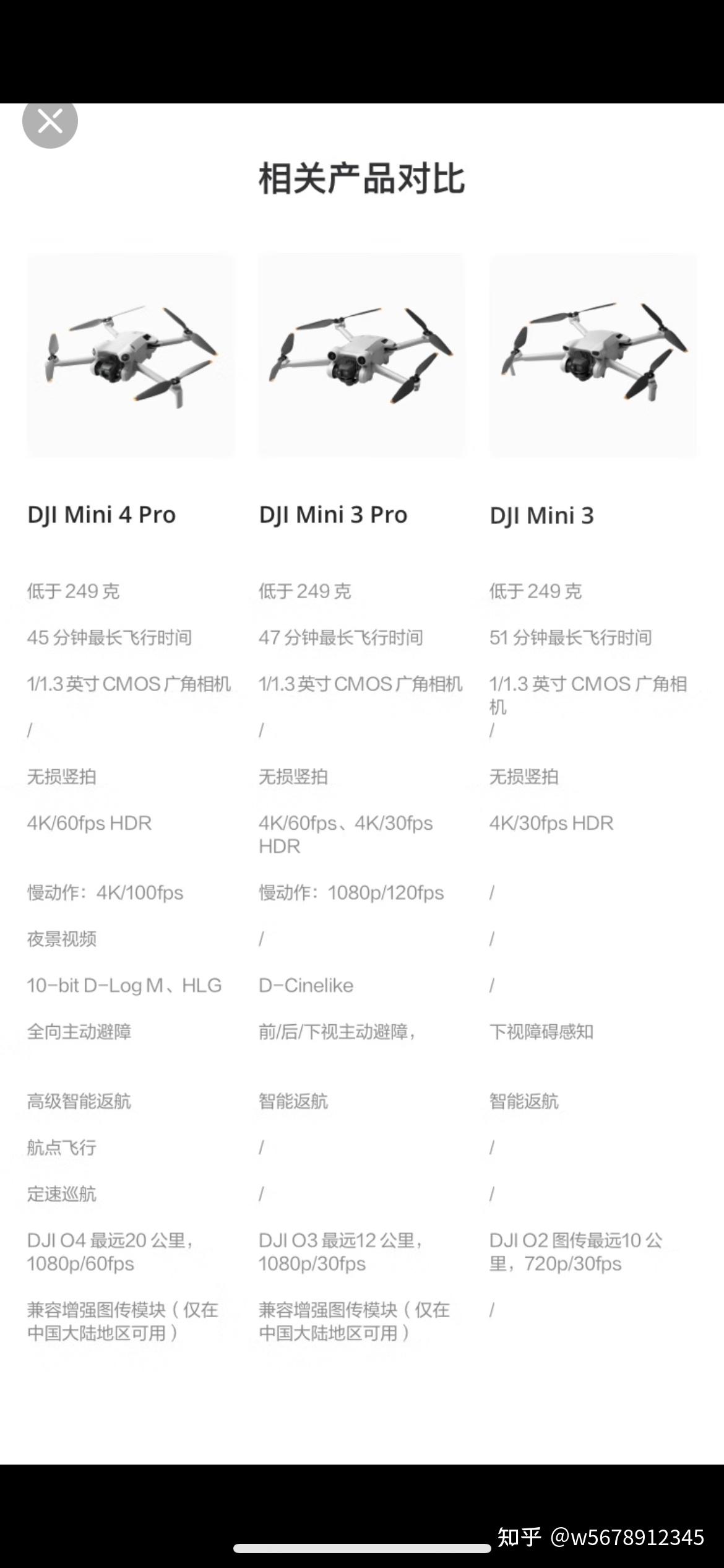 大疆无人机mini4pro和air3选哪个？ - 知乎