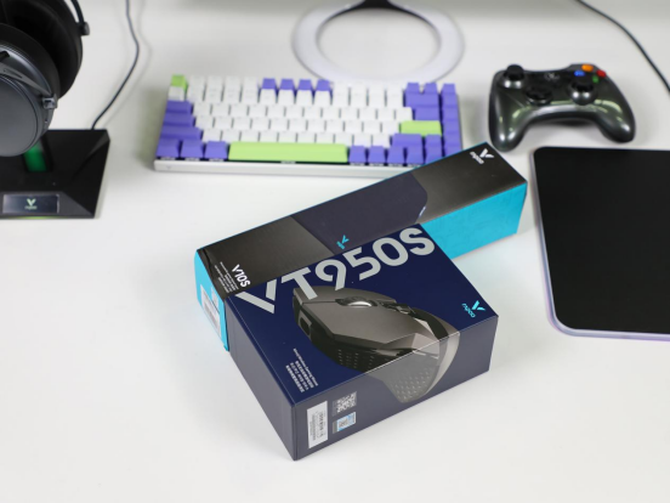 160小时超长续航 雷柏VT950S屏显超跑RGB双模游戏鼠标评测 - 知乎