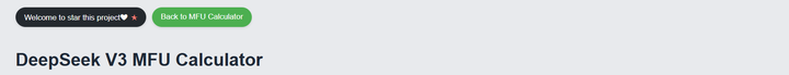 DeepSeekV3 MFU计算工具与算式 - 知乎
