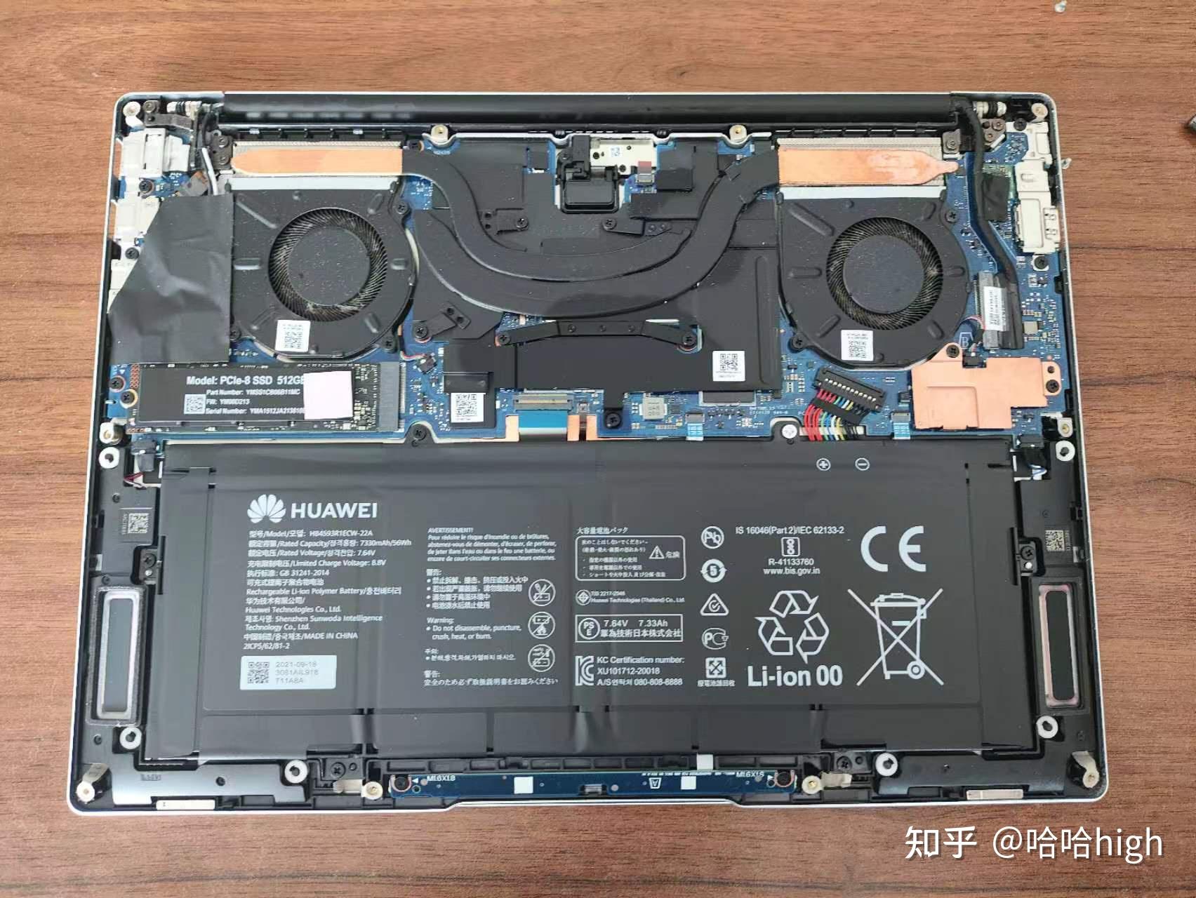 华为MateBook 14拆机 - 知乎