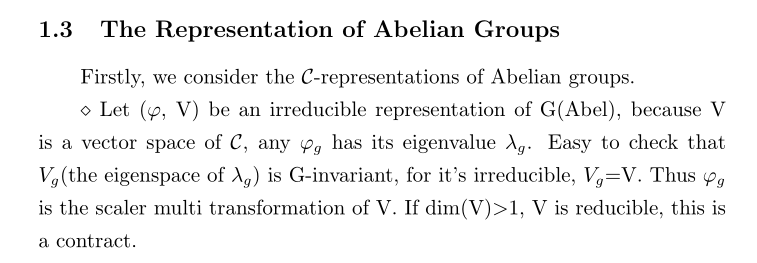 The Representation of Abelian Groups - 知乎